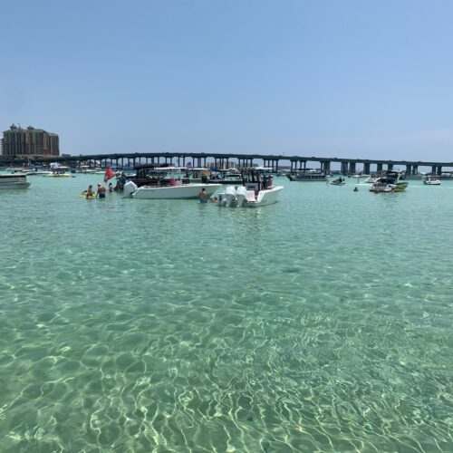 Crab Island Pontoon Charters For Spring Break | Sail Away Destin